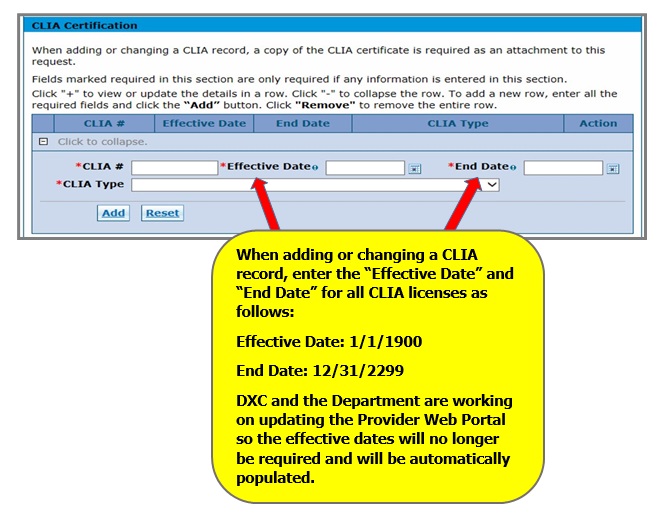 Provider Web Portal Quick Guide: Provider Maintenance - Update License ...