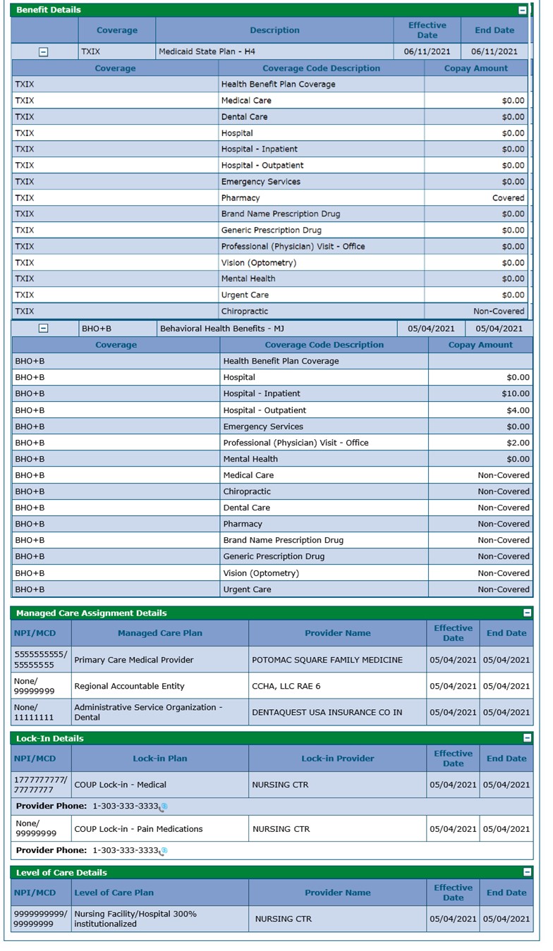 Provider Web Portal Quick Guide - Verifying Member Eligibility and Co ...