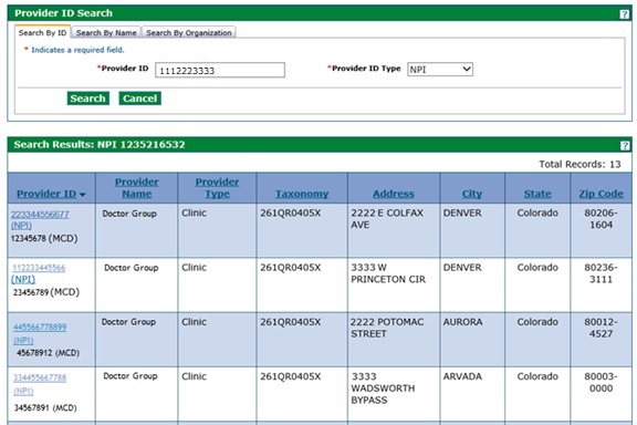 Provider Maintenance - Provider Web Portal Quick Guide | Colorado ...