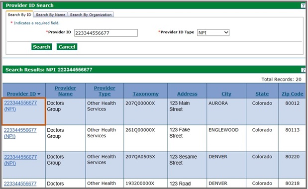 Provider Maintenance - Provider Web Portal Quick Guide | Colorado ...