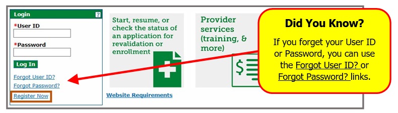 Provider Web Portal Quick Guide - Web Portal Registration | Colorado ...